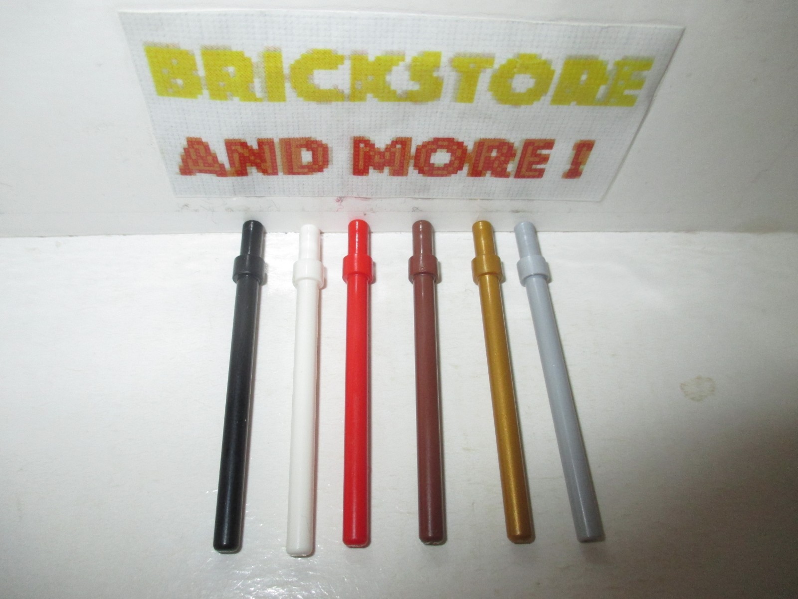 Lego - Bar Baton Barreau 6L Stop Ring 63965 - Choose Color & Quantity ...