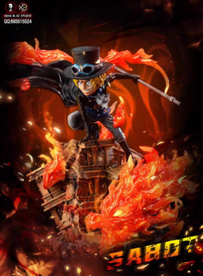 XS YANG Studio Sabo Resin One Piece Figurine WCF MAX 22cm Presale | eBay