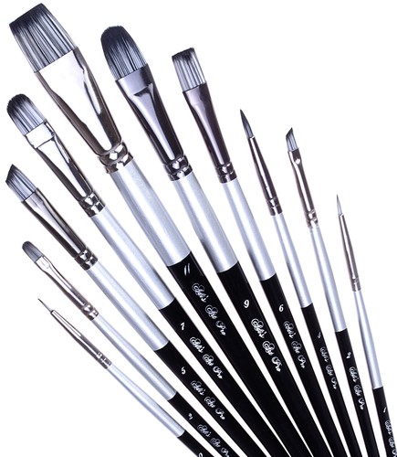 Paint Brushes for Acrylic Painting Face and Body Painting - Acrylic ...