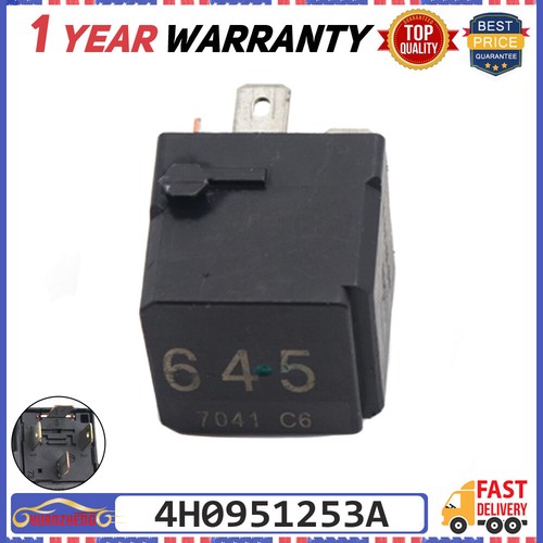 4H0951253A Fuel Pump Relay Meyle NO.645 For VW Phaeton Golf Tiguan Audi ...