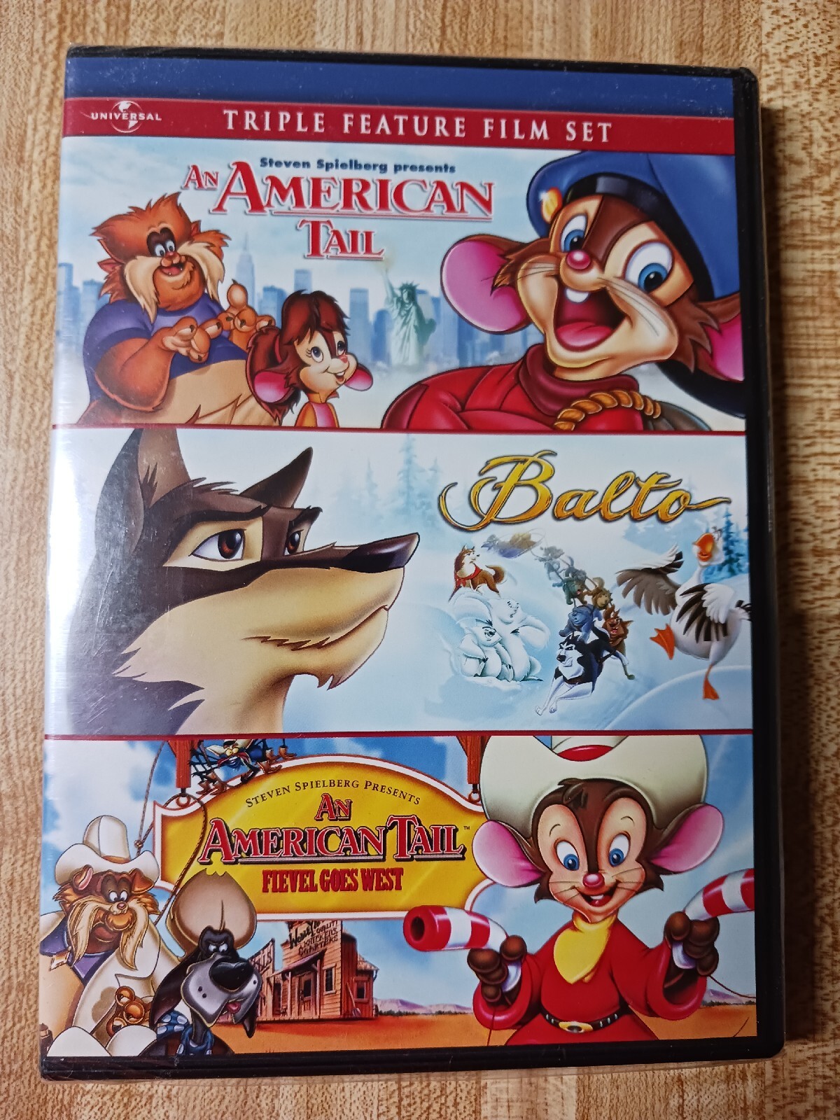 NEW American Tail/Balto/An American Tail: Fievel Goes West (DVD 2013 2 ...