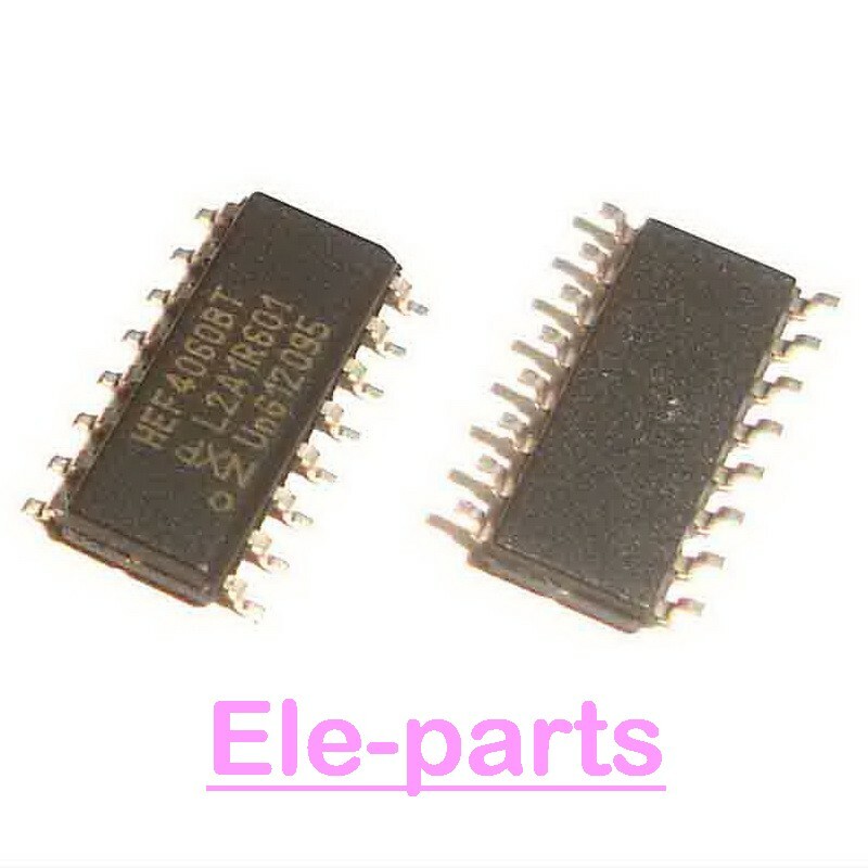 10 PCS HEF4060BT SOP-16 CD4060 SMD-16 14-stage ripple-carry binary ...