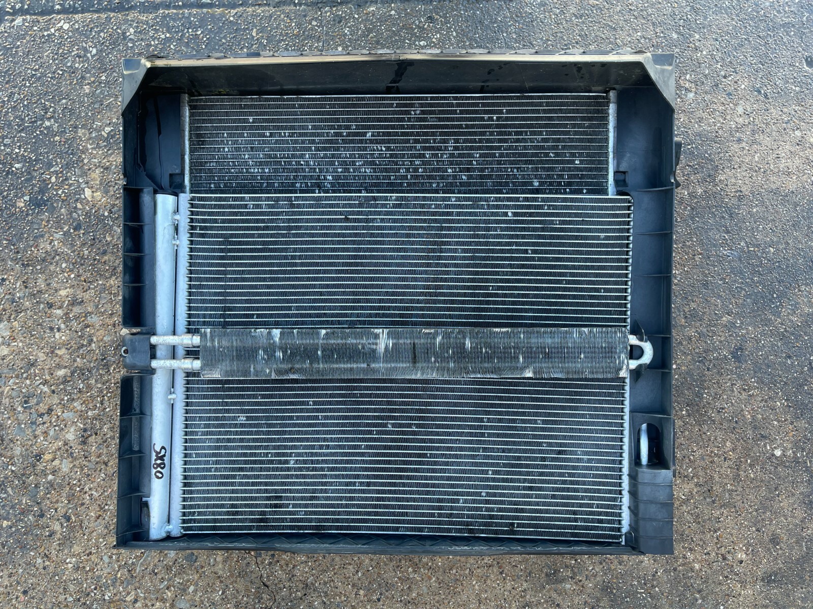 07-10 BMW X5 ENGINE COOLING RADIATOR A/C CONDENSER ASSEMBLY OEM | eBay