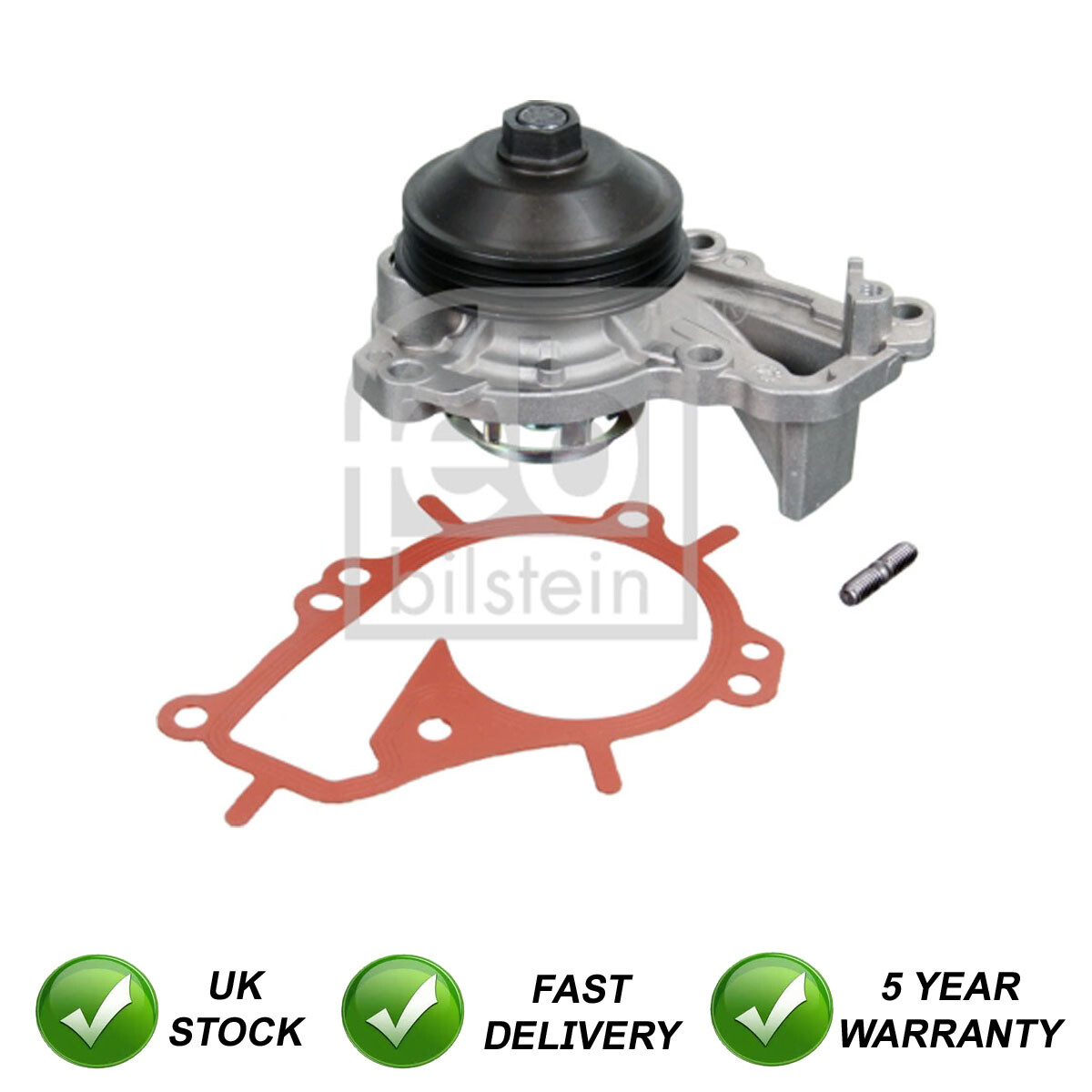 Water Pump SJR Fits Peugeot 208 2008 108 Citroen C3 C1 1.0 1.2 ...