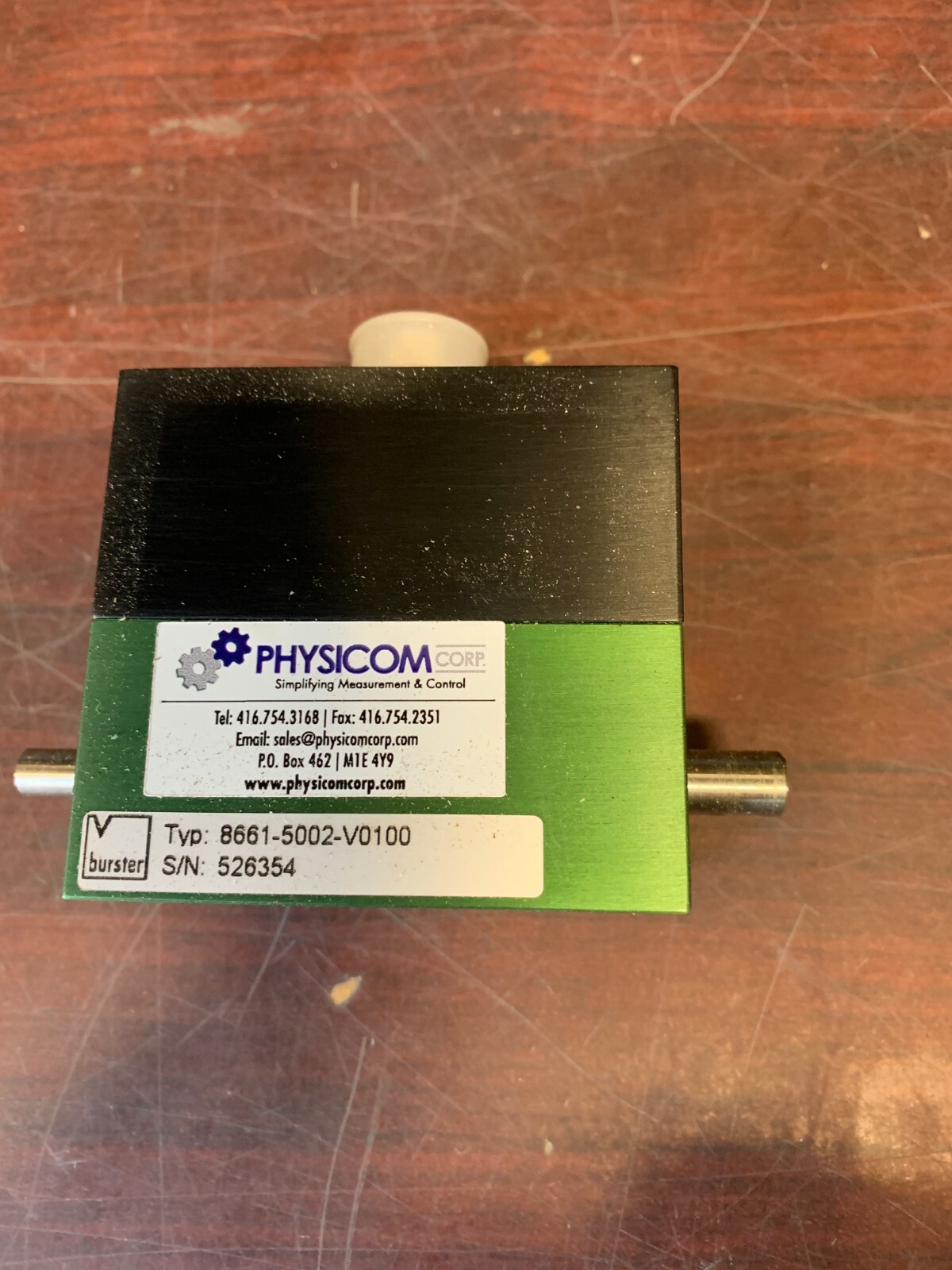 8661-5002-v0100 Torque Sensor Transducer burster 0-2nm for sale online ...