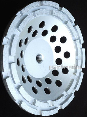 7" Powerful Diamond Cup Wheel Concrete Masonry Grinding 24 Segment 5/8 ...
