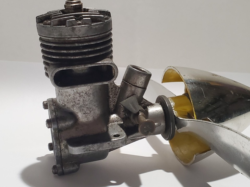 Vintage Veco 35 Motor Model Plane Engine Control Line Glow Airplane ...