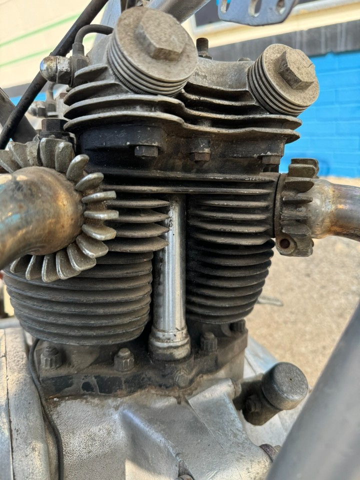 Triumph T110 650CC Tiger 110 Engine Motor Turns Over Comp Tested 133 ...