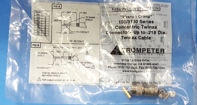 Trompeter Tei14949 Pl155-29 1 RF Connector for sale online | eBay