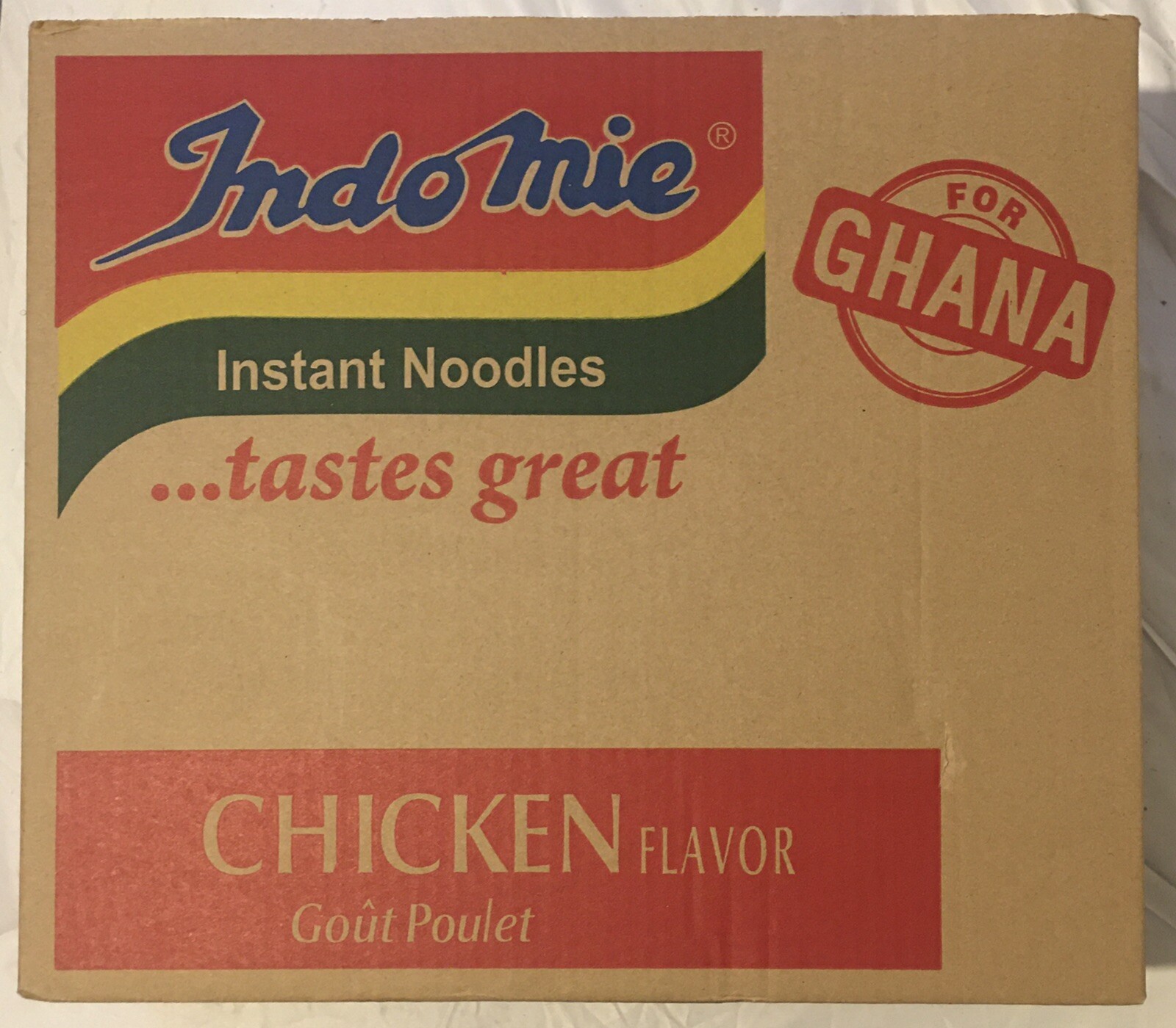 INDOMIE Instant NOODLES CHICKEN FLAVOUR 70g X 20 PACKETS. West Africa ...