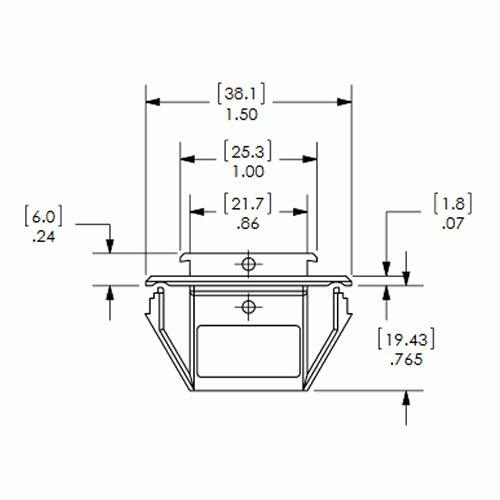 Powerwerx Chassis Mount Kit for Two Anderson Powerpole Connectors | eBay