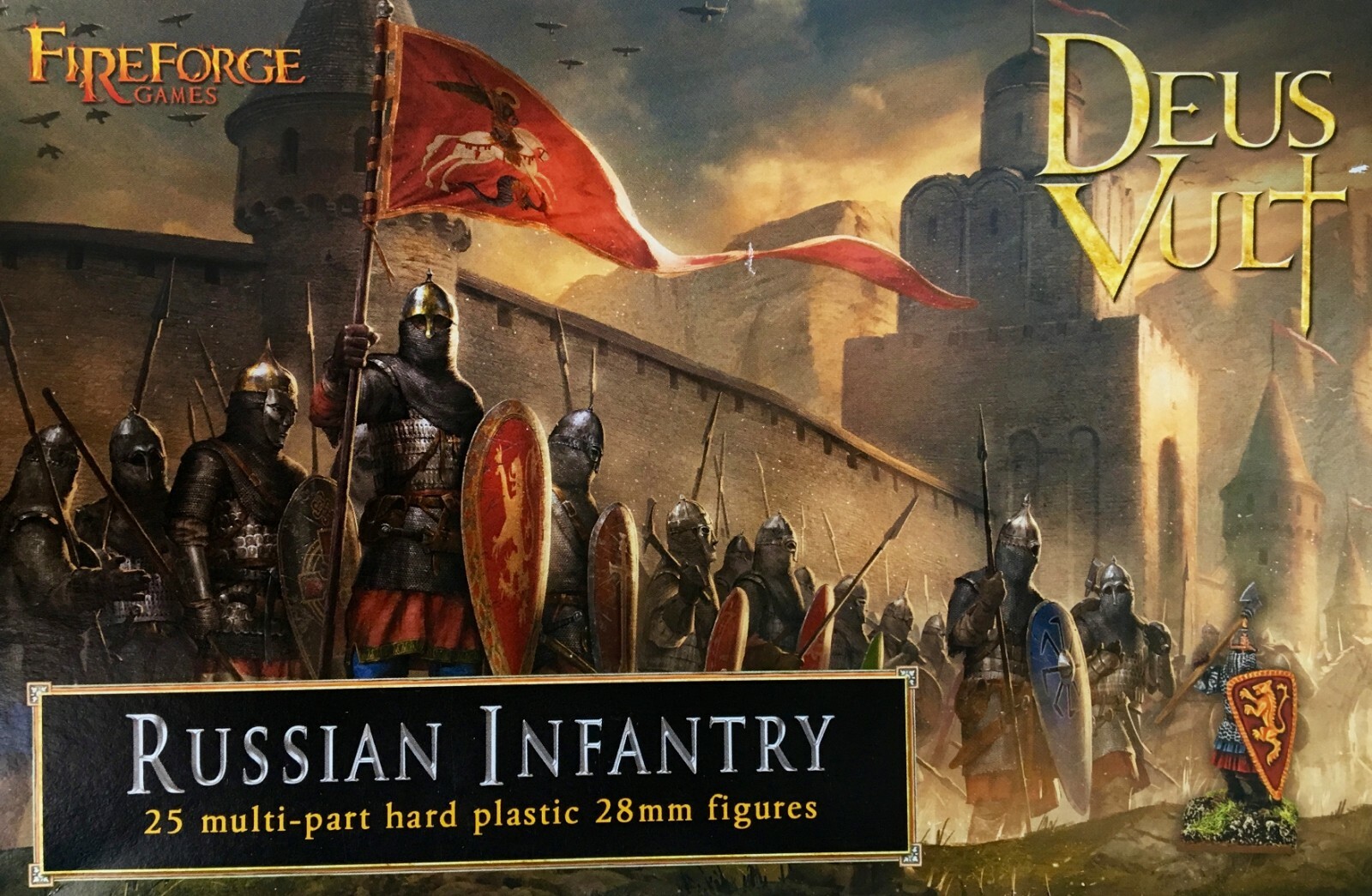 Fireforge Games Russian Infantry 25 Multi-part Hard Plastic 28mm ...
