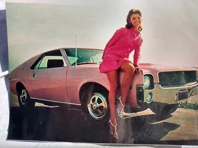 AMC Playboy Playmate pink AMX Angela Dorian photo | eBay