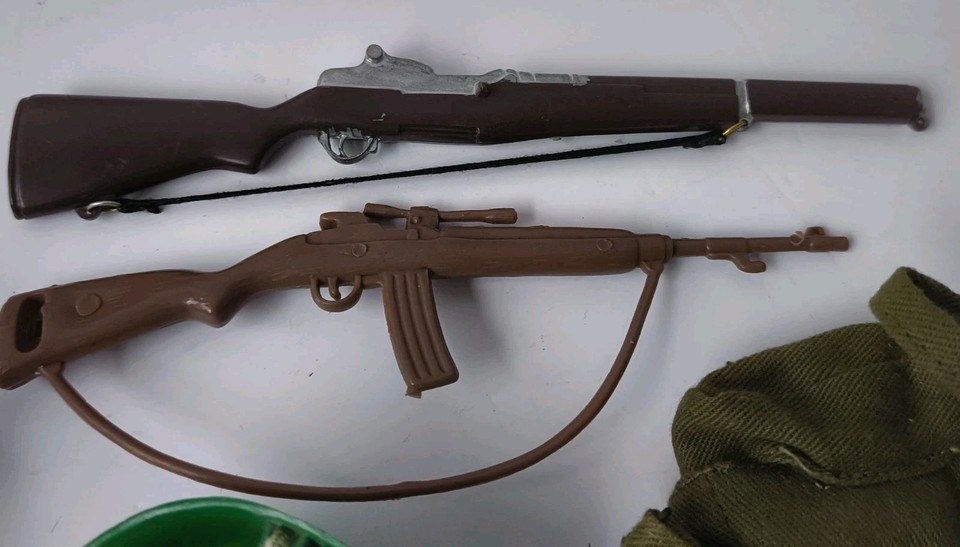 Vintage Marx Mike Hazard action figure soldier military,GI Joe outfit ...