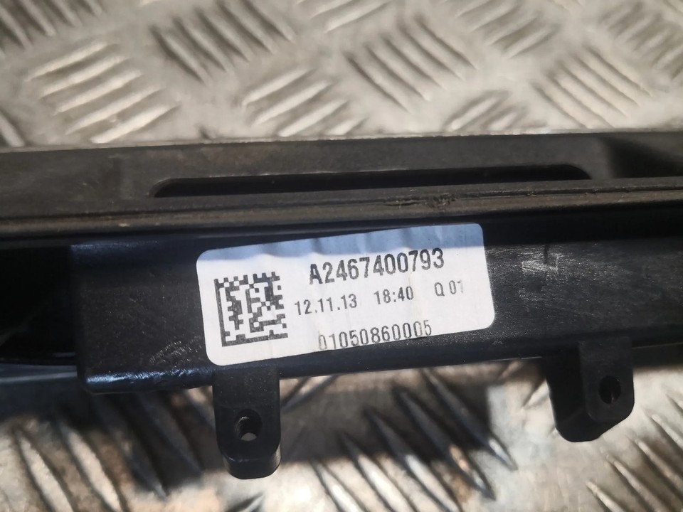 MERCEDES-BENZ B Class W246 Rear Number Plate Chrome Trim Switch ...