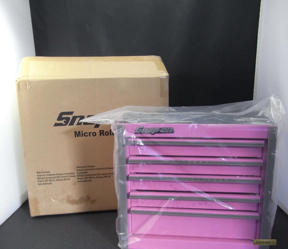 Snap-on Miniature tool Box Micro Top Chest Pink from Japan | eBay