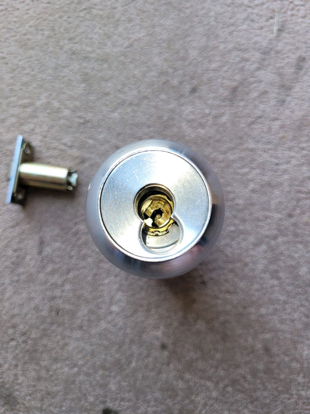 Best Interchangeable Core Knob Entrance Function Lockset 2 1/4 Backset ...