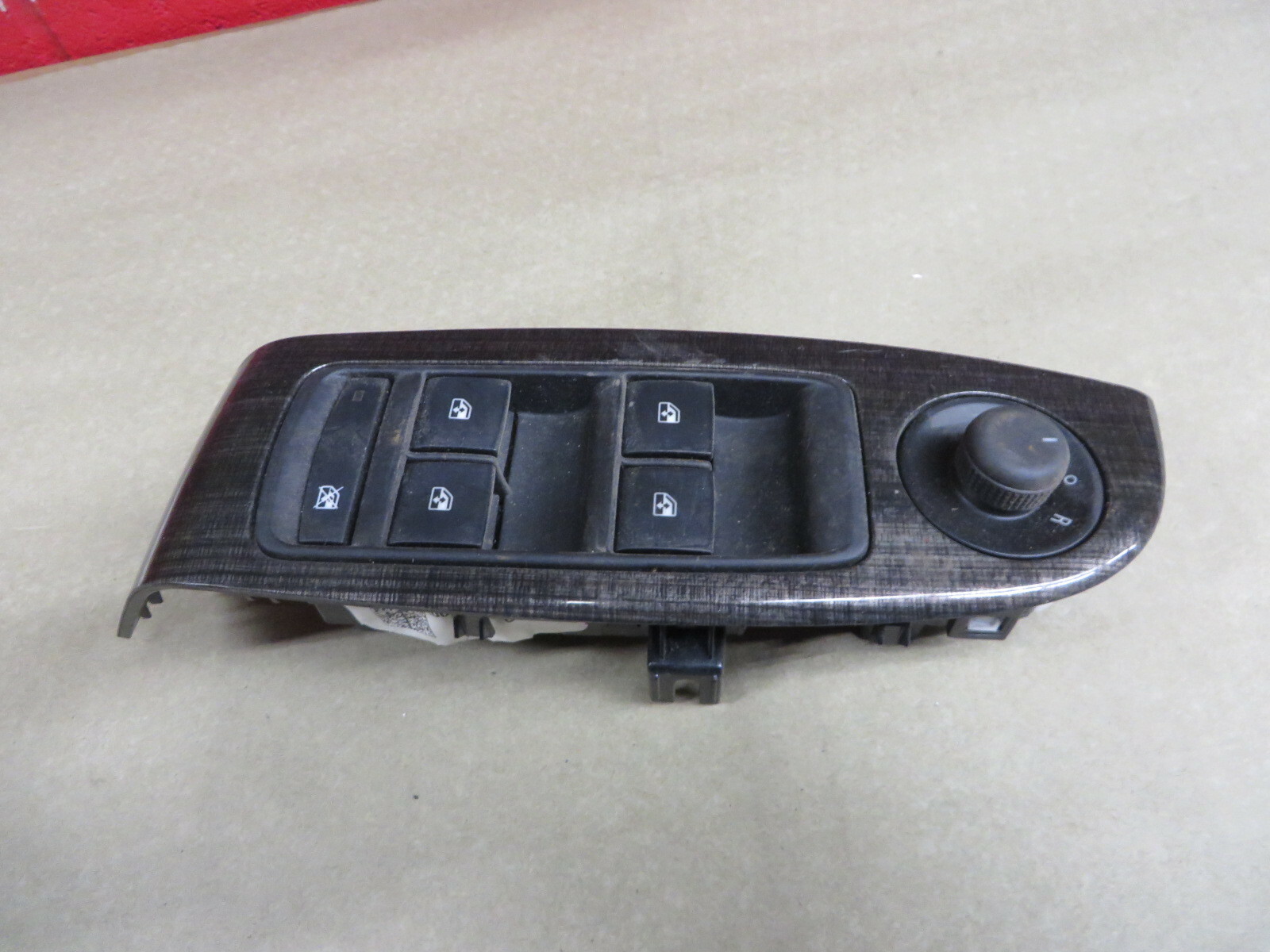 CHEVY MALIBU 15 16 17 18 POWER WINDOW MIRROR SWITCH + BEZEL DRIVER OE ...