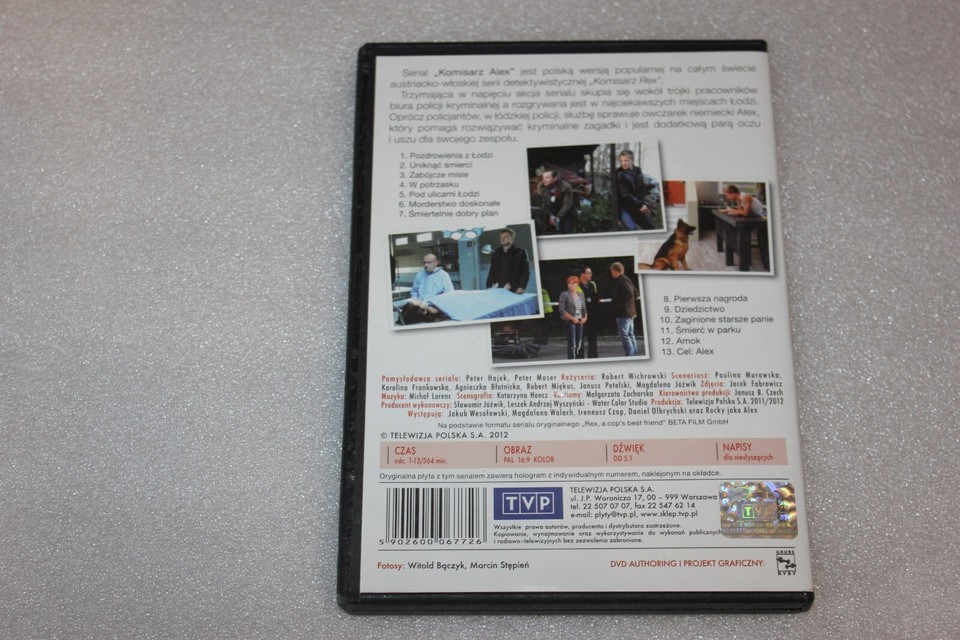 Komisarz Alex DVD - POLISH RELEASE SERIAL POLSKI | eBay