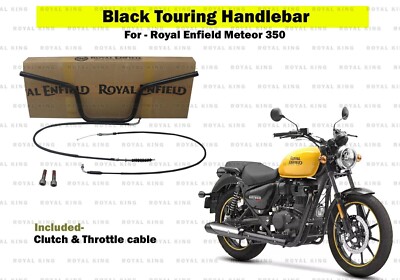 Royal Enfield "Touring Handlebar Stainless Steel For Meteor 350" | eBay ...