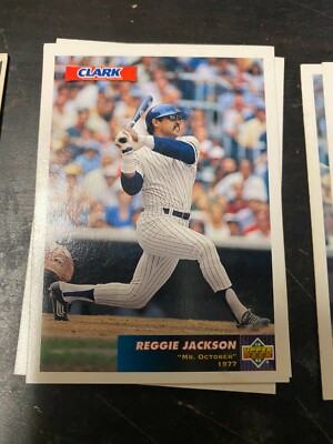 Reggie Jackson 1993 Upper Deck Clark Bar #C3 | eBay