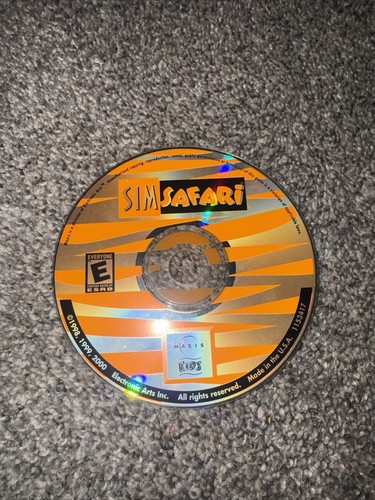 Sim Safari PC CD-ROM (Windows/PC) Disc Only FREE SHIPPING | eBay