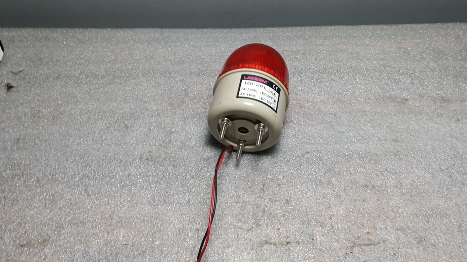 Laseem LED-2071 J 110V Red Tower Light DC 24V | eBay