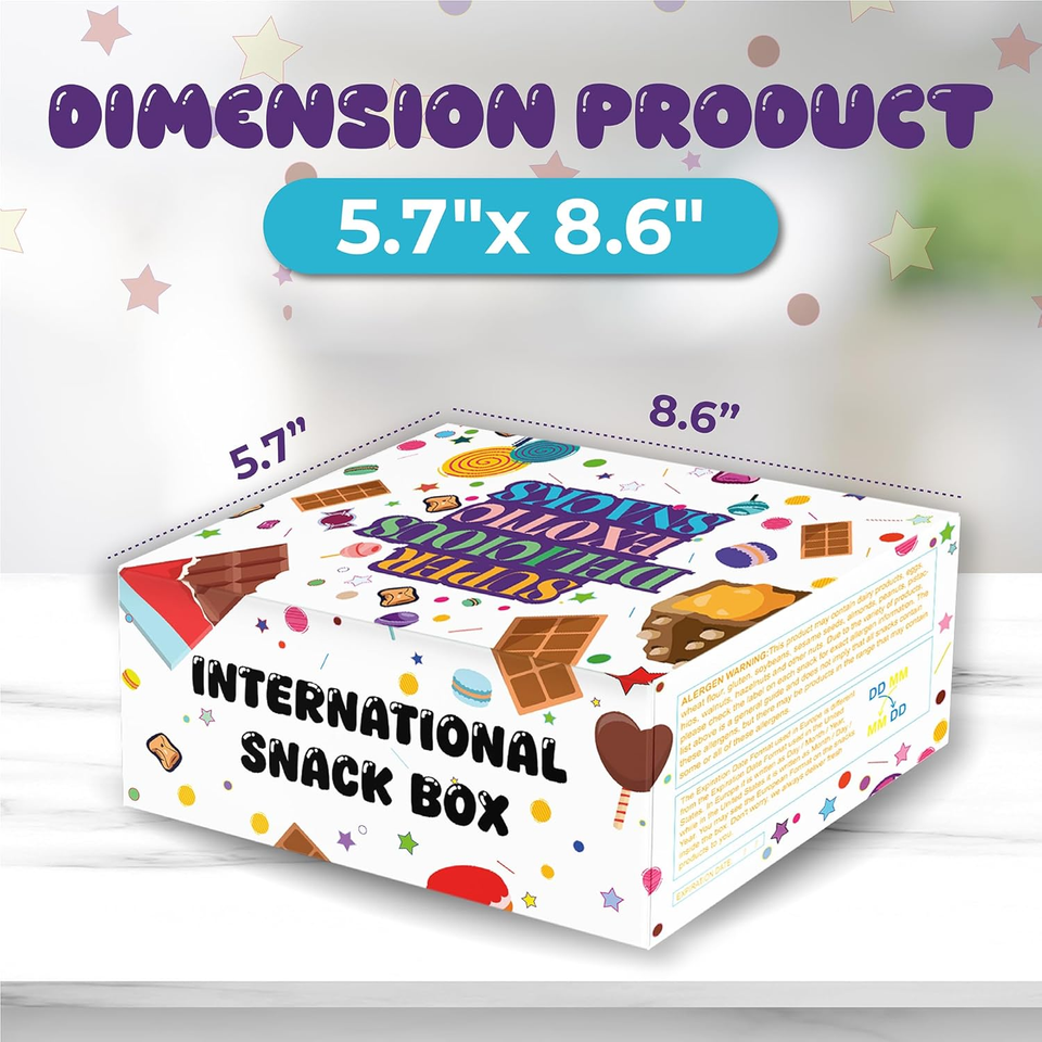 International Snack Box | Universal Yums | 34+ Snacks From Around The ...