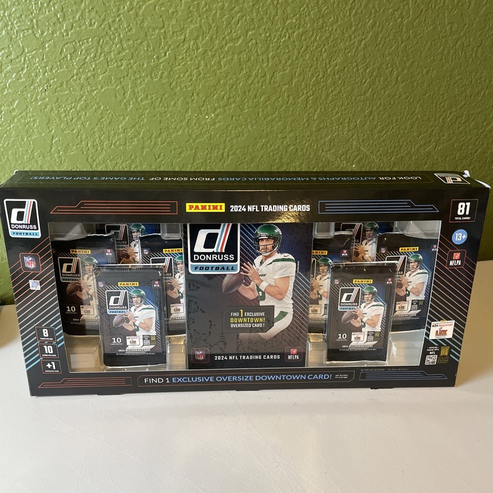 2024 Panini Donruss NFL Football Costco Bundle With 1 Oversized ...
