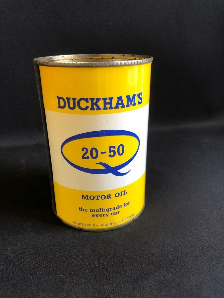 DUCKHAMS MOTOR OIL CAN POURER ADVERTISING PINT MEASURE 1960s GARAGE ...