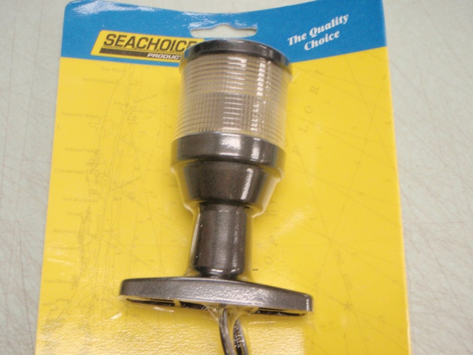 ALL AROUND WHITE LIGHT SEACHOICE 05851 HEIGHT 4" ANCHOR LIGHT BOAT ...
