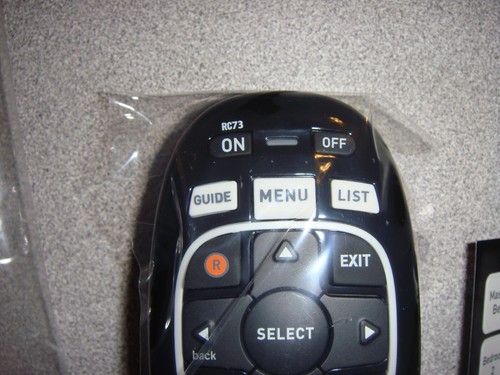 DIRECTV RC73 REMOTE CONTROL / LOT OF 1 / IR/RF HR44/HR54 GENIE ...