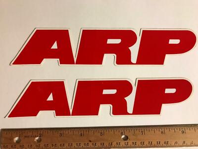 vtg ARP Automotive Racing Products Dragster Racing Contingency Decal ...