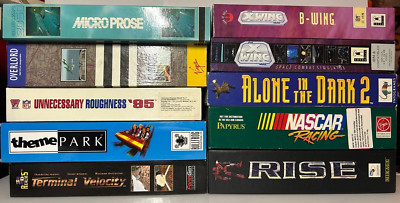 PC Games Floppy Disks 3.5" - Various - Multi Listing - Big Box - Boxed ...