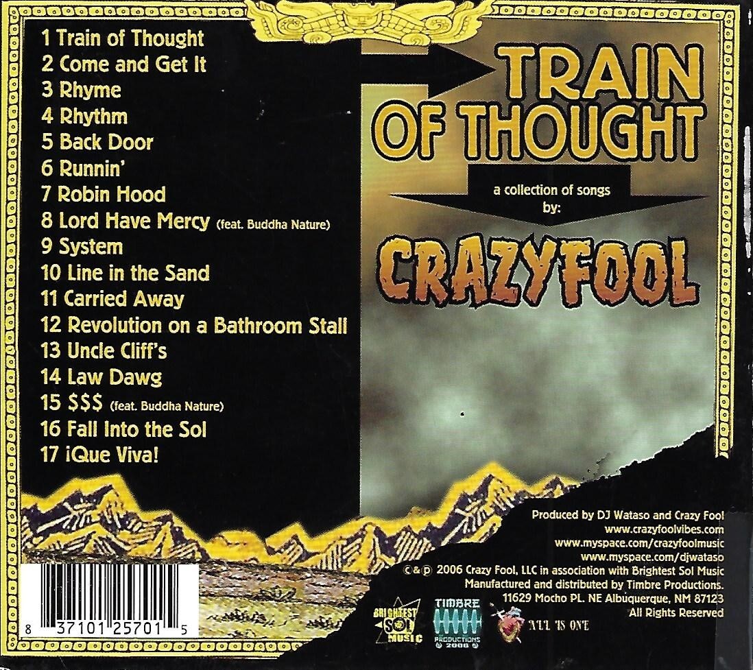 Train of Thought by Crazy Fool (CD, 2006) for sale online | eBay
