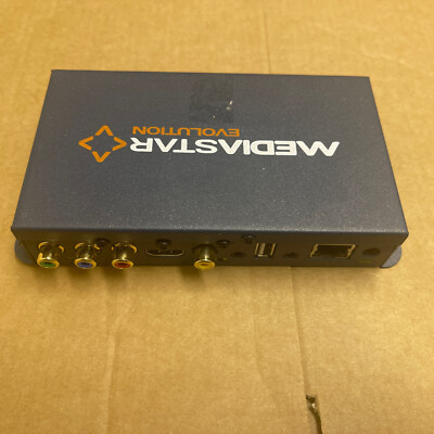 MediaStar 780-AV Digital Media Decoder and IP Television Receiver | eBay