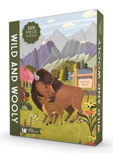 Wild & Wooly 500 Piece Jigsaw Puzzle Gibbs Smith New | eBay