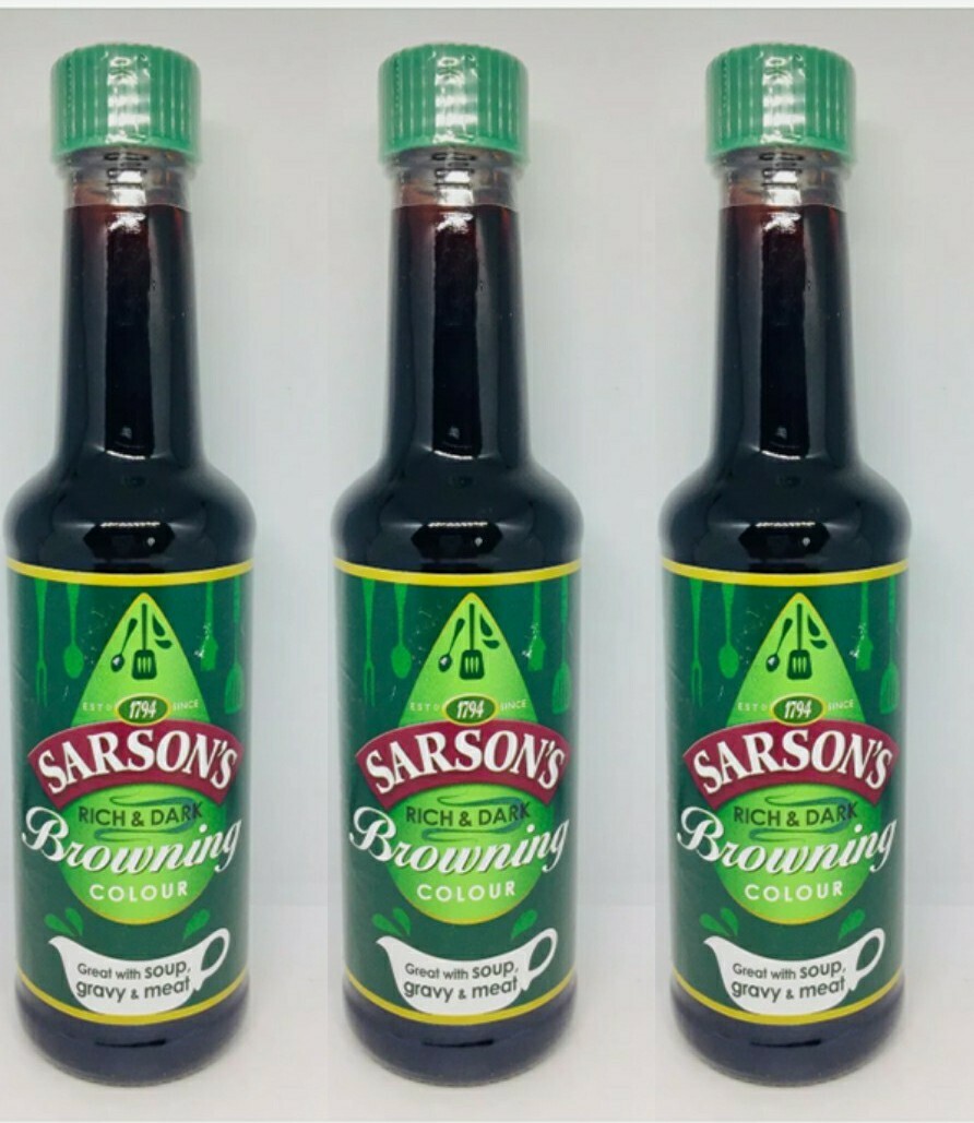 3 x Sarson's Gravy Browning 150ml sarsons (450ml) *NEW* | eBay UK