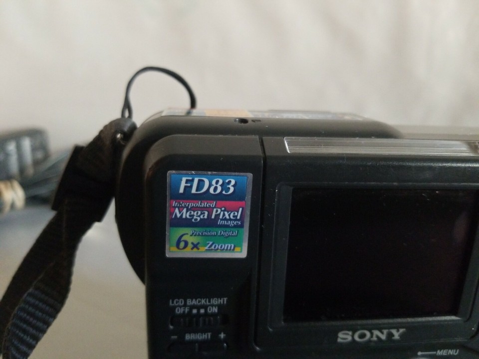 Sony MVC FD83 Floppy Disk Digital Mavica Camera | eBay