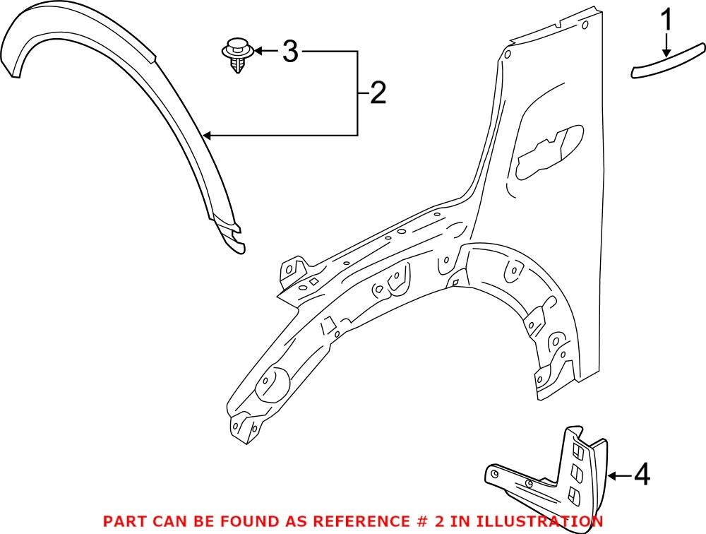 GENUINE MINI Wheel Arch Trim 51777376869 / 51777376869 | eBay