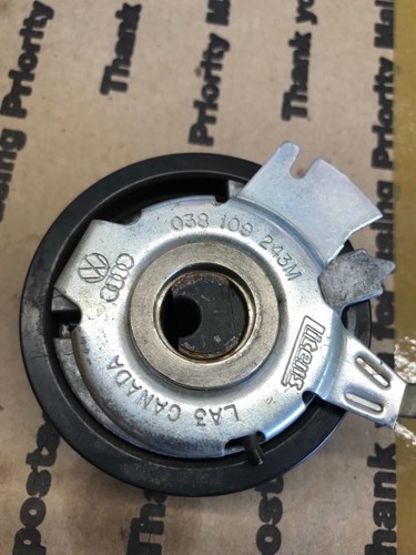 VW PASSAT B5.5 DIESEL GENUINE OEM TIMING BELT TENSIONER PULLEY, P# 038 ...
