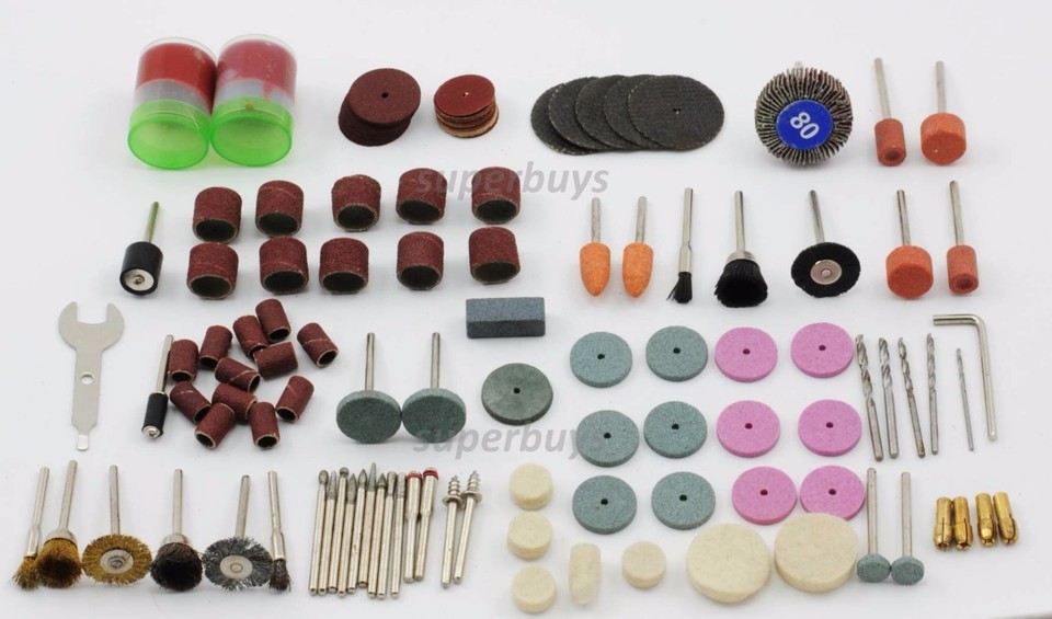 155pc Rotary Drill Bit Die Grinder Stone Polishing Grinding Buff For ...