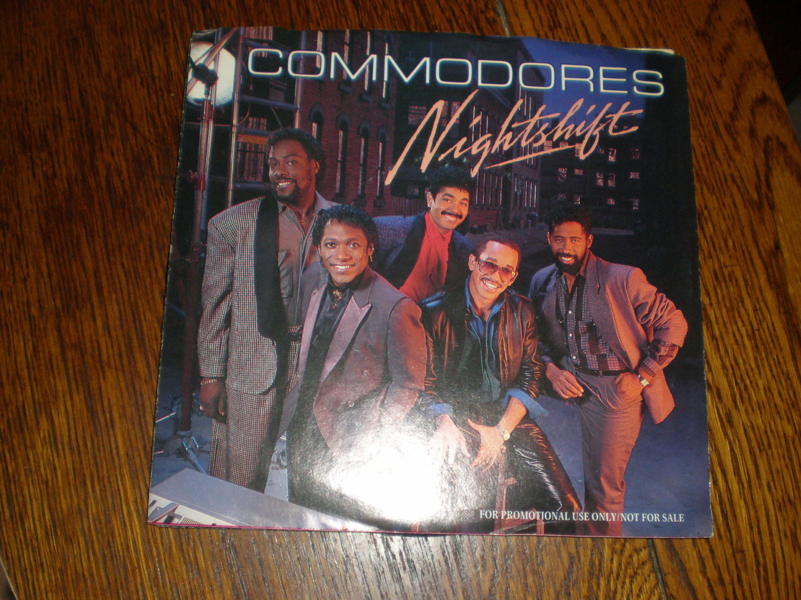 Commodores 45/PICTURE SLEEVE Nightshift MOTOWN PROMO | eBay