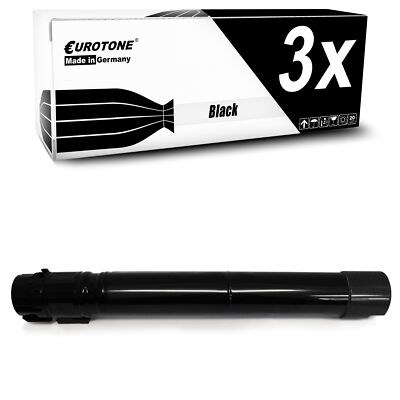 3X Toner BLACK For Xerox WC-7845-T WC-7855-I WC-7830-I WC-7525 WC-7545 ...