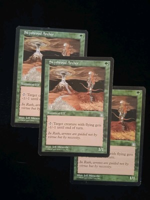 3X Mtg Skyshroud Archer Three Cards Magic The Gathering Free Shipping ...