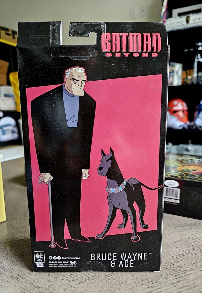 McFarlane Toys Batman Beyond Bruce Wayne and Ace Action Figures | eBay