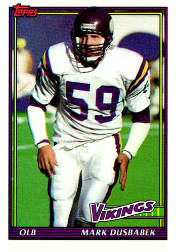 1991 Topps Mark Dusbabek Card #392 Rookie RC | eBay
