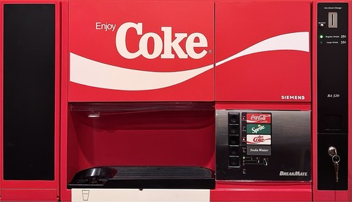 Coca-cola Breakmate VINTAGE RARE LIMITED EDITION WHITE DRIP TRAY (TRAY ...