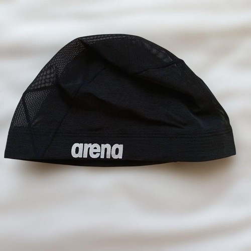 arena mesh swimming cap black | eBay