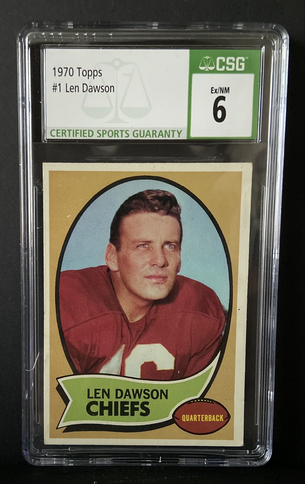 1970+Topps+-+%231+Len+Dawson for sale online | eBay